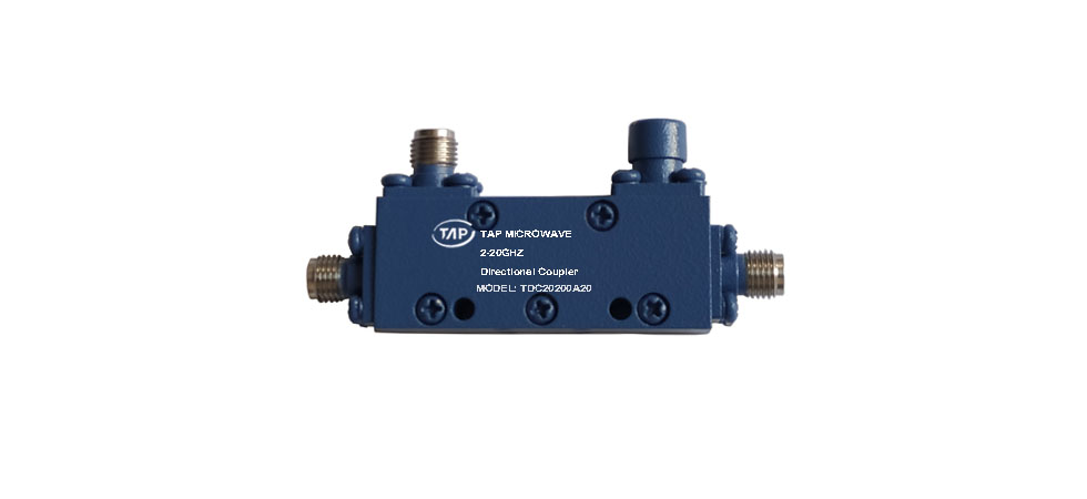 TDC20200A20 2-20GHz 20dB Directional coupler - TAP Microwave