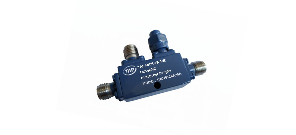 TDC40124A20A 4-12.4GHz 20dB Directional Coupler - TAP Microwave