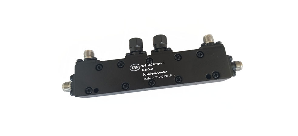 TDC60180A30D 6-18GHz 30dB dual Directional Coupler - TAP Microwave