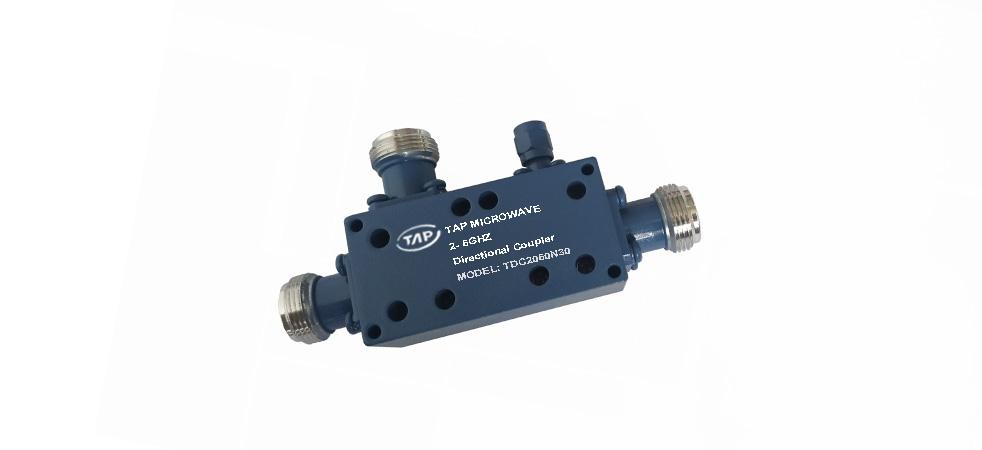 TDC2060N30 2-6GHz 30dB Directional Coupler - TAP Microwave